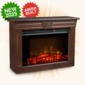 Heat Surge Amish Fireplace - Genuine Real Wood Amish-Built Mantle ...