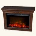 Heat Surge Amish Fireplace - Genuine Real Wood Amish-Built Mantle ...