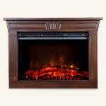 Heat Surge Amish Fireplace - Genuine Real Wood Amish-Built Mantle ...