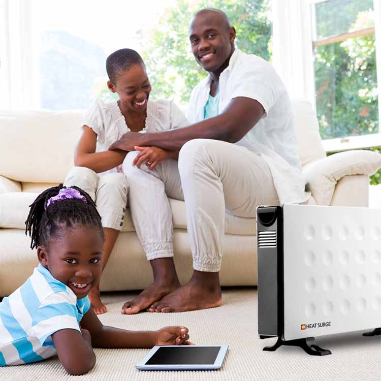 Heat Surge LED Electric Power Panel Heater - Heat Surge